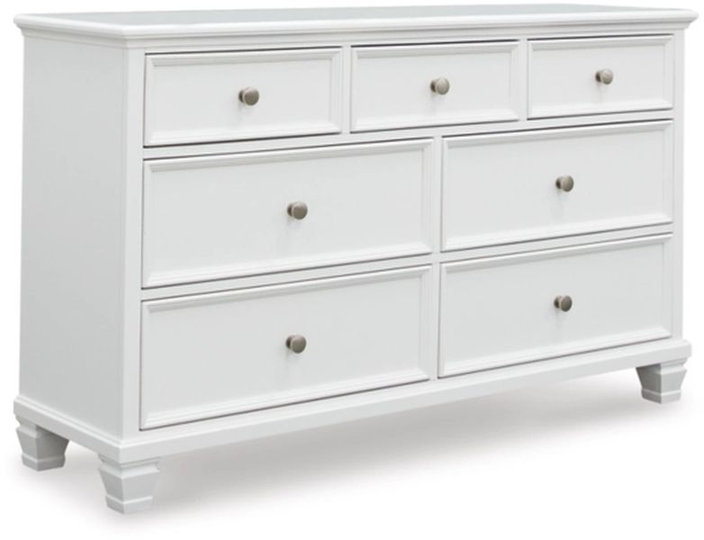 Signature Design by Ashley® Fortman White Dresser | Kondola's Furniture ...