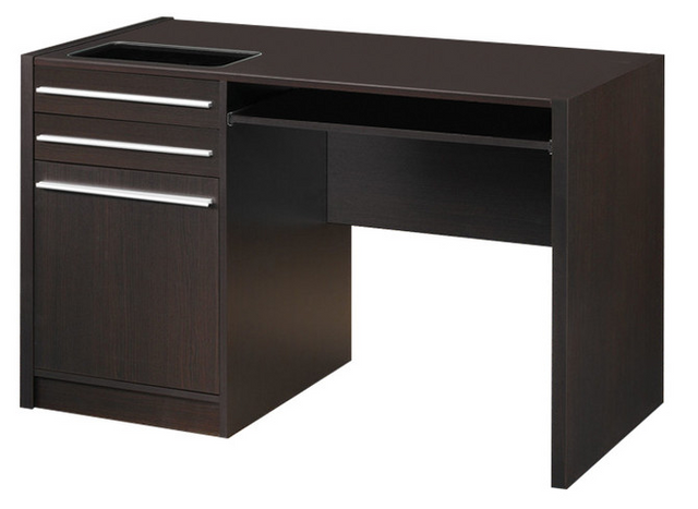 Coaster furniture white wood keyboard tray computer desk store