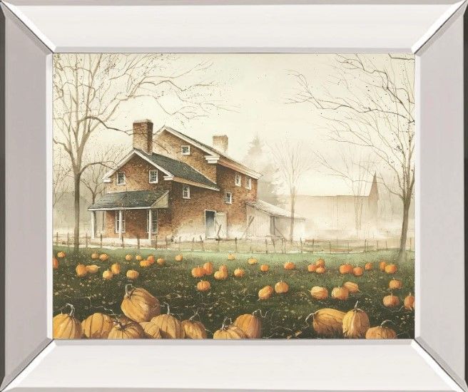 Classy Art October Gray by John Rossini Mirrored Frame Wall Art ...