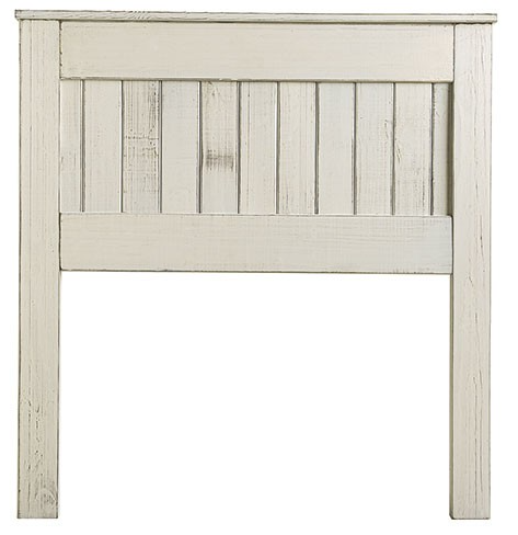 Furniture of America Rockwall White Queen Headboard