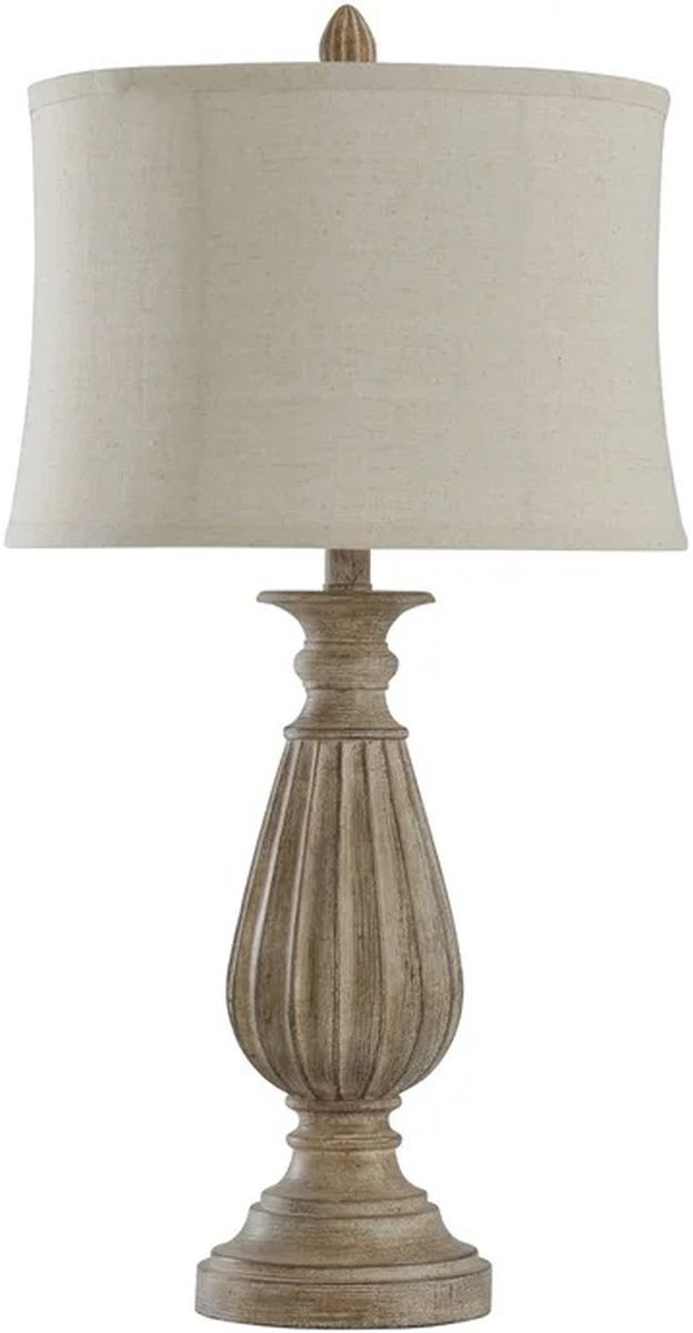 Stylecraft Old Khaki Balluster Table Lamp | Price Point Furniture ...