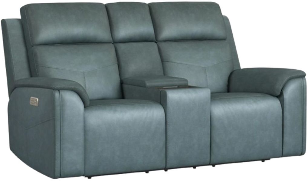 Flexsteel® Vernon Admiral Power Reclining Loveseat | Miskelly Furniture
