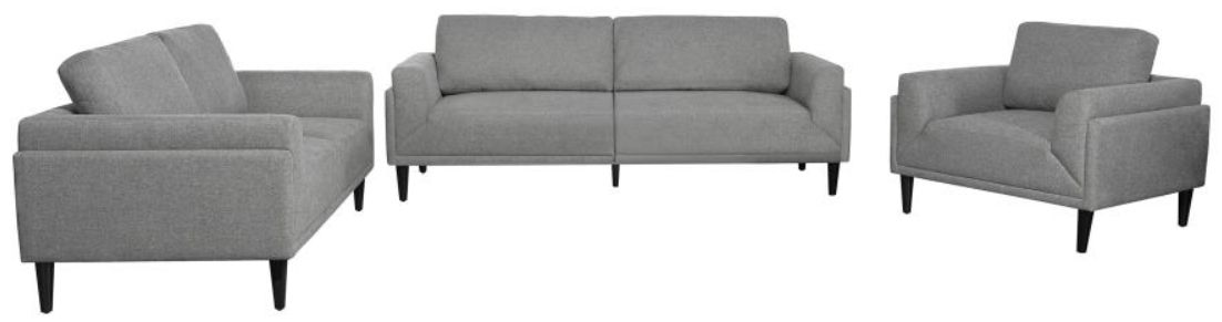 Coaster® Rilynn 3-Piece Gray Track Arm Seating Set | Midwest Clearance ...