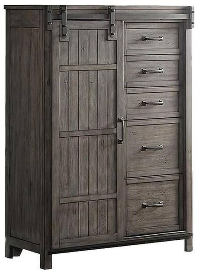 Legends Home Storehouse Gray Chest | Besche Furniture | Georgetown, DE