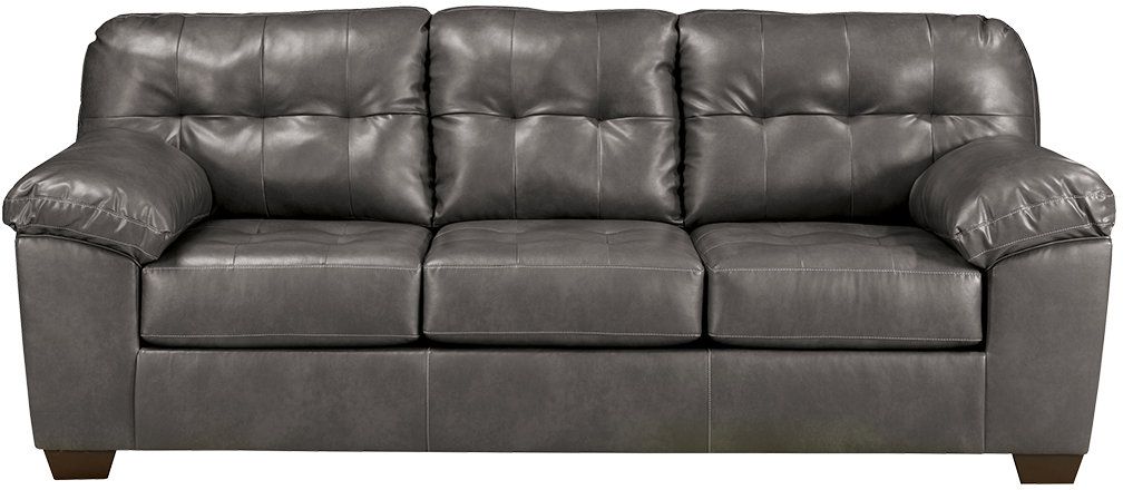 Signature Design by Ashley Alliston Gray Queen Sofa Sleeper Farnham s Furniture Galleries Casper Wyoming