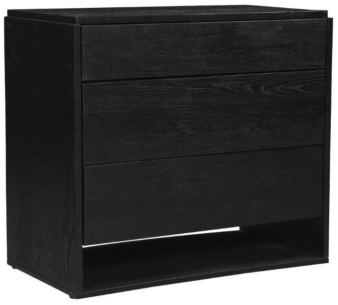 Moe s Home Collection Quinton Matte Black Small Dresser