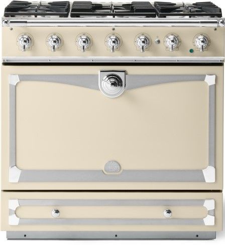 La Cornue CornuFé 90 Albertine 36" Morning Dew Pro Style Dual Fuel ...