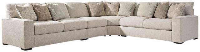 Benchcraft® Ballyton 4-Piece Sand Stationary Sectional Sofa | Big Sandy ...