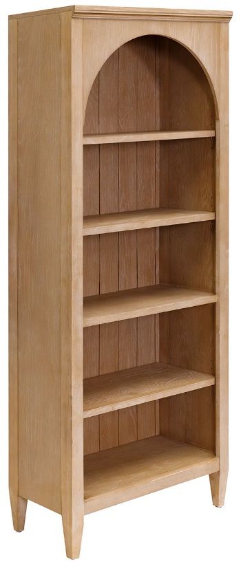 Martin Furniture Laurel Natural Open Bookcase | Fischer Furniture ...