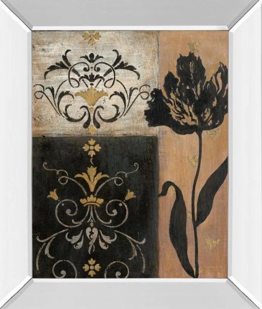 Classy Art Tulip Silhouette by Tava Studio Framed Wall Art | Lichti's ...