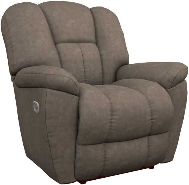 La-Z-Boy® Maverick Mink Power Rocking Recliner with Headrest ...