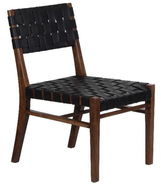 Porter International Designs 2-Piece Kier Black Dining Side Chair Set ...