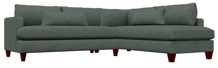 La-Z-Boy® Emric 2-Piece Ocean Right Arm Facing Chaise Sectional ...