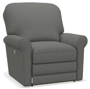 La-Z-Boy® Addison Grey Power Rocking Recliner | Robert's Furniture ...