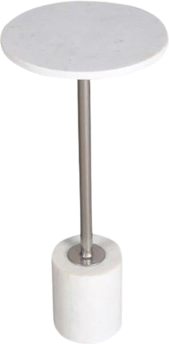 Parker House® Crossings Monaco Marble Accent Table with Metal Support ...