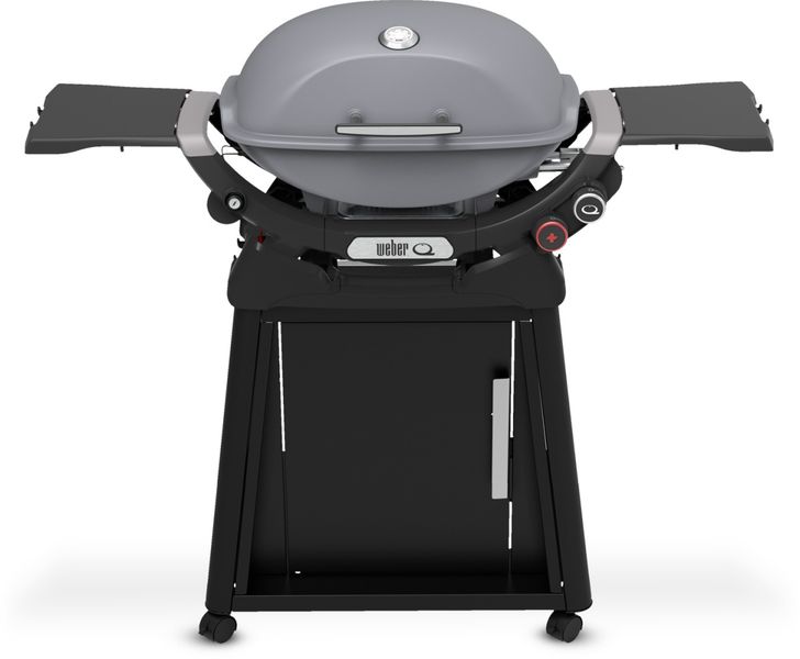 Weber® Q 2800N+ 2-Burner Smokey Gray Tabletop Liquid Propane Gas Grill ...