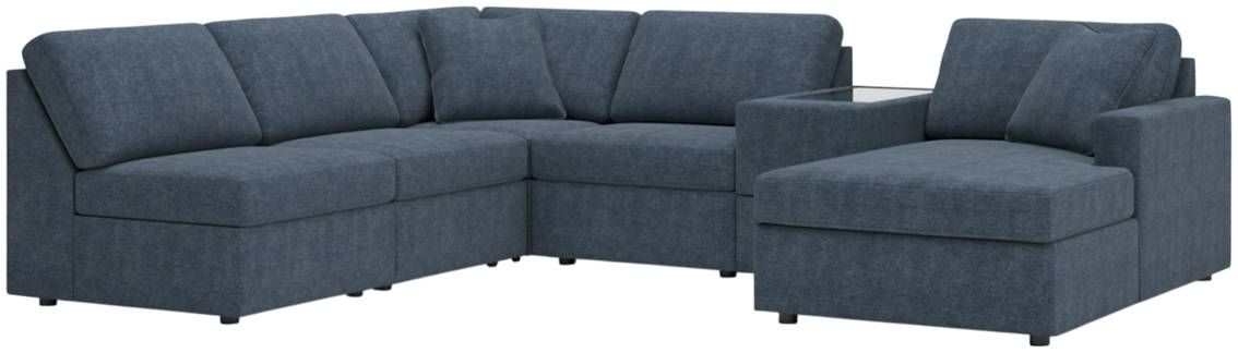 Signature Design by Ashley® Modmax 6-Piece Ink U-Shape Sectional with ...