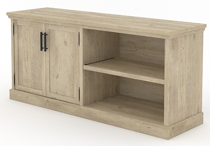 Sauder Aspen Post Prime Oak Credenza Economy Furniture