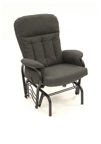 Crinar Dark Gray Glider Chair | Ameublement BrandSource Paquin