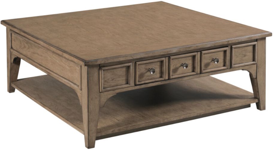 American Drew® Carmine Beatrix Brown Square Coffee Table | Bob Mills ...