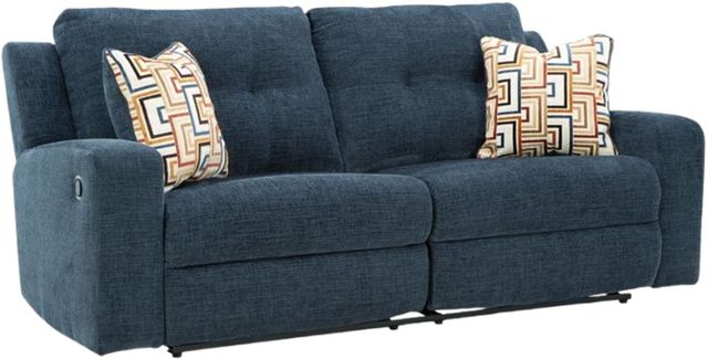 Signature Design by Ashley® Danum Ink Manual Reclining Sofa | Midwest ...