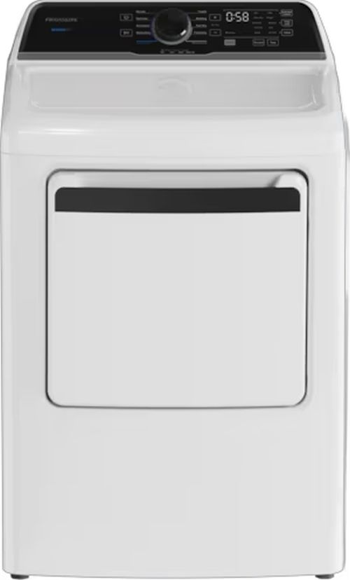 Frigidaire® 7.0 Cu. Ft. White Front Load Electric Dryer | Baker's ...