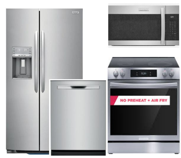 Frigidaire Gallery® 4 Piece Stainless Steel Kitchen Package | Spencer's ...