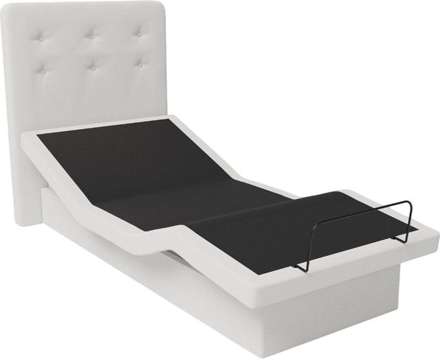 Beaudoin Dawn House Ivory Twin XL Adjustable Bed | Barber & Haskill