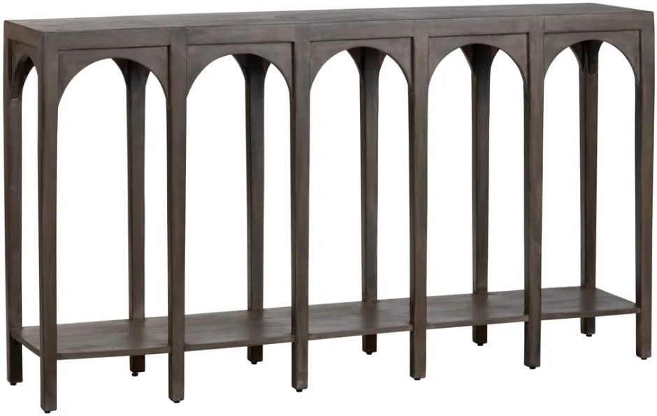 Crestview Collection Gotham Brown Console Table | Bob Mills Furniture