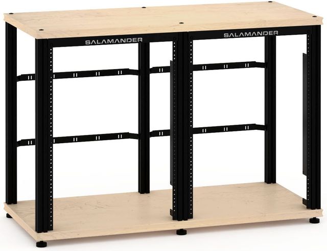 Salamander Designs® Synergy Twin 30 Rack Mount-Natural Maple/Black | Hi ...