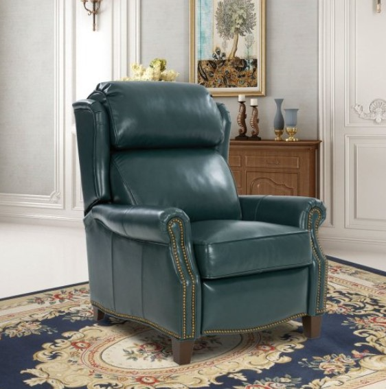 BarcaLounger Meade Highland Emerald Manual Recliner