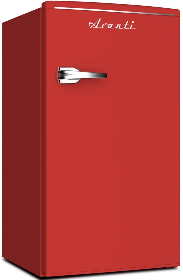 Avanti® Retro Series 3.1 Cu. Ft. Red Compact Refrigerator | Malkin's ...