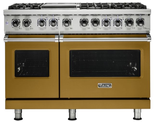 Viking® 5 Series 48" Golden Hour Natural Gas Dual Fuel Range | Weir's