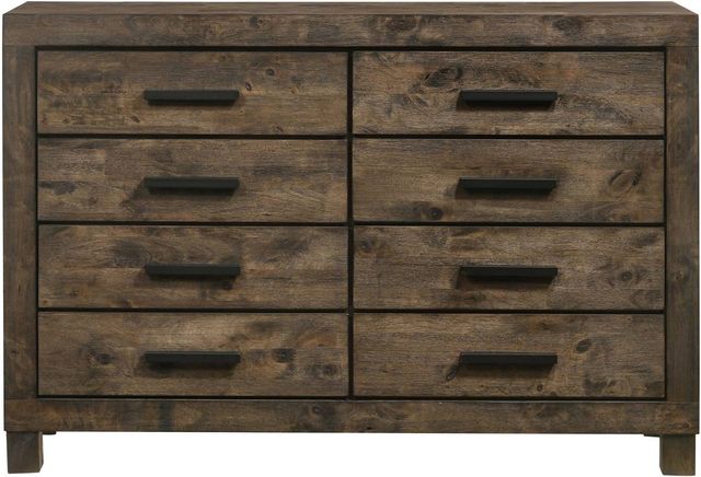 Coaster® Woodmont Rustic Golden Brown Dresser | Furniture Depot | El ...