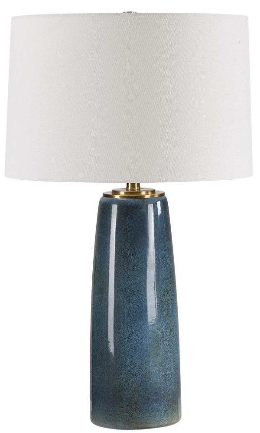 Uttermost® Submerged Deep Blue Table Lamp | Harris Furniture | Spokane, WA