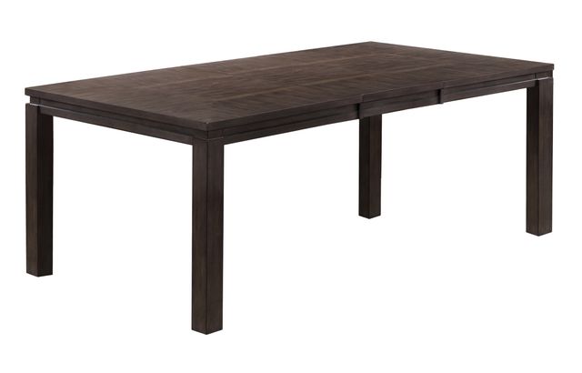 Winners Only® Hartford Grey 82" Leg Table with Leaf | Bozzuto's ...