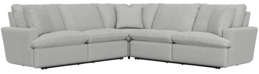 Catnapper® Stratus 3-Piece Cement L- Shape Power Reclining Sectional ...