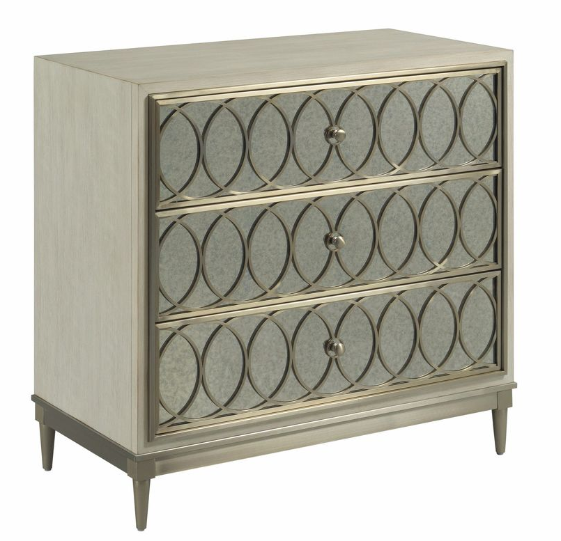 Gold accent cabinet store