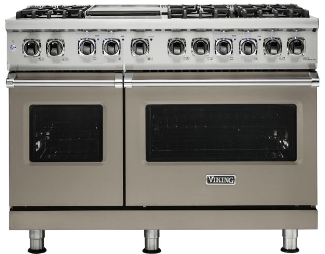 Viking® 5 Series 48" Nantucket Liquid Propane Dual Fuel Range with ...
