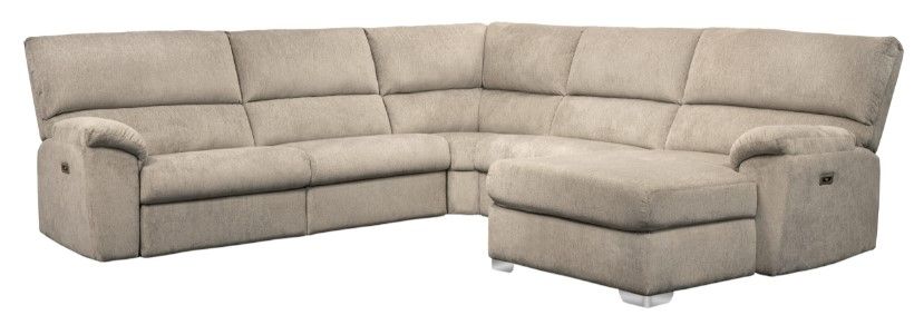 Elran Customizable Eliana 5-Piece Power Reclining Sectional | McLellan ...