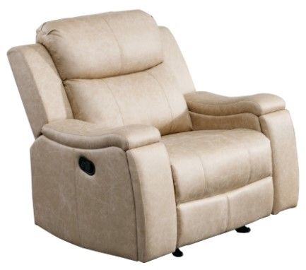 Mazin Furniture Bradford Buff Manual Rocker Reclining Chair | Old ...