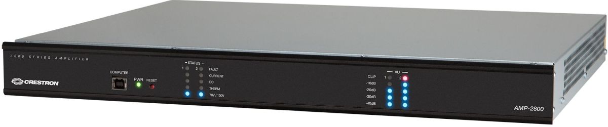 Crestron® 2 Channel Power Amplifier | Real AV | Utah, United States