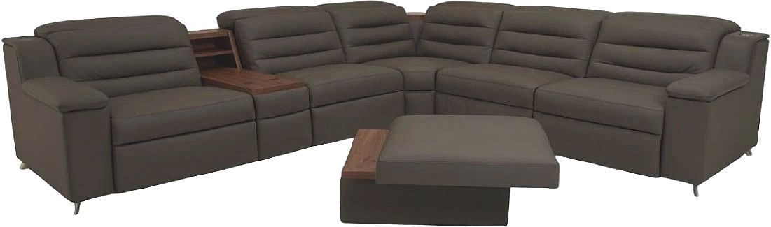 Palliser® Furniture Customizable Lotus 6-Piece Power Reclining L-Shape ...