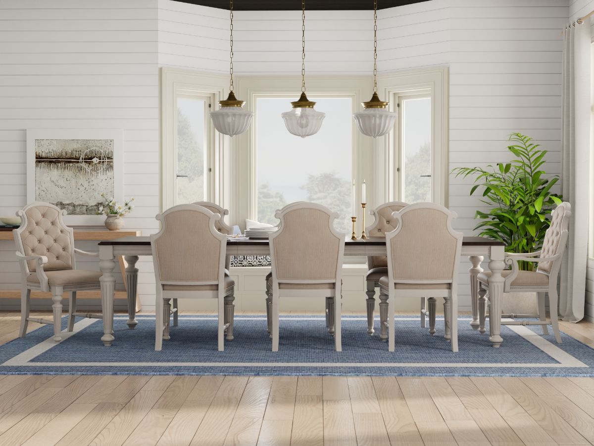Dynasty Dining Set, 2 Arm Chairs Free! | Bob Mills Furniture