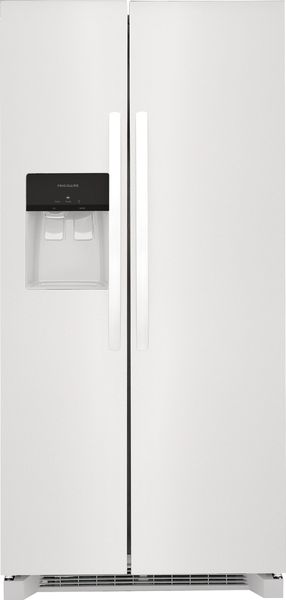 Frigidaire® 33" 22.3 Cu. Ft. White Standard Depth Side-by-Side ...