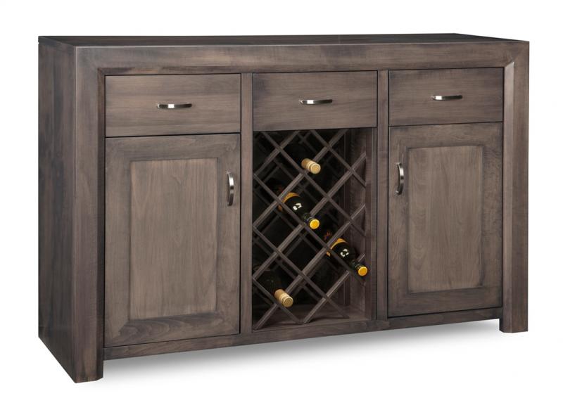 Handstone Contempo Sideboard with Wine Rack | Marshall's Home Living ...