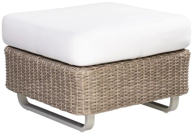 Flexsteel® Outdoor Vista Ivory/Warm Gray Ottoman | SND Appliances ...