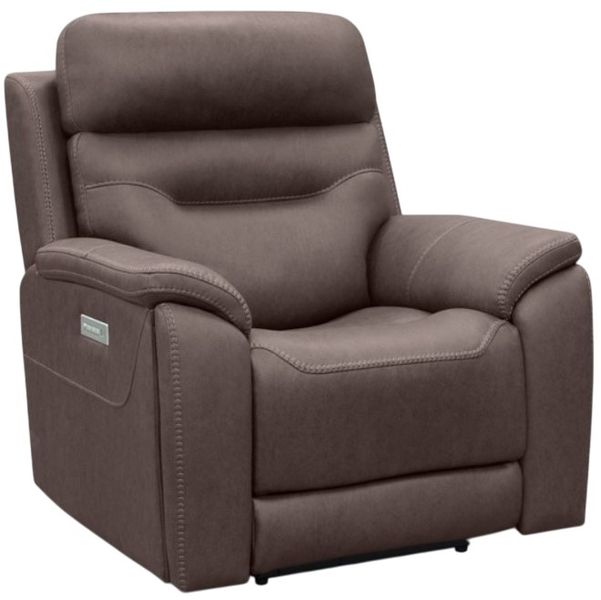 American Wholesale Furniture Waycross Bark Power Recliner | Comfort Center