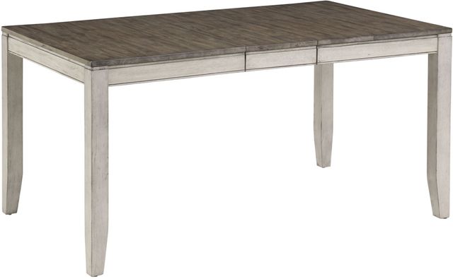 Steve Silver Co. Abacus Putty Dining Table with Smoky Alabaster Base ...