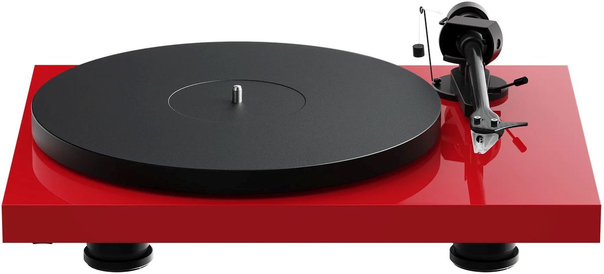 Pro-Ject Debut EVO 2 Gloss Red Turntable with Pick it EVO MM Cartridge ...